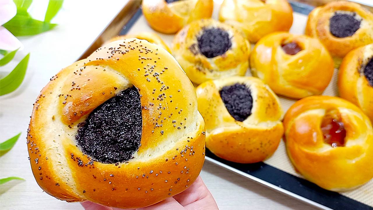 🔥Выпечка, которая легко побьет даже лучшую пекарню! Ароматные, сладкие булочки! Рецепт, Проверенный