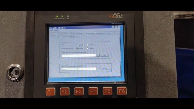 Настройка FTP доступа на контроллере нового образца