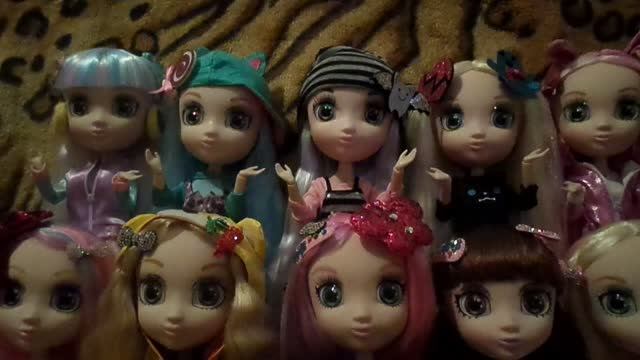 Обзор на Шибаджуку Гёрлз*Shibajuku Girls две полные коллекции 1 и 2 - 10 кукол