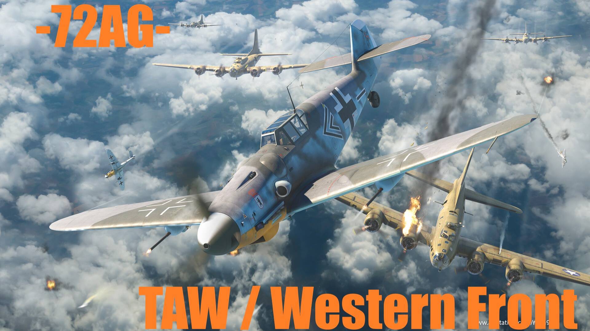 IL2 Sturmovik Great Battles \ 72AG \ TAW \ Western Front #4