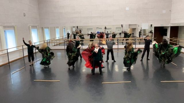 РЕПЕТИЦИЯ ,,МОХНАТЫЙ ШМЕЛЬ’’ -2 дубля(солисты и 4 пары)