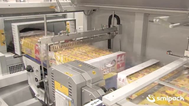 Smipack HS800 SERVO+T852H - Автоматическая термоусадочная машина с высокой производительностью