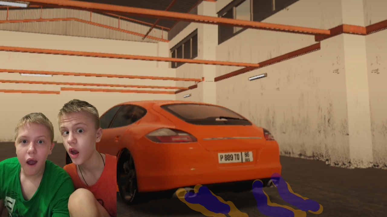 Порш панамера крутой и злой выхлоп 😱😱😱😱