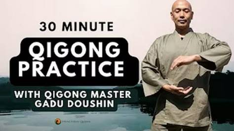 YT02-86 Цигун на каждый день с мастером Gadu Doushin. Цигун Весеннего Леса (Chunyi Lin)
