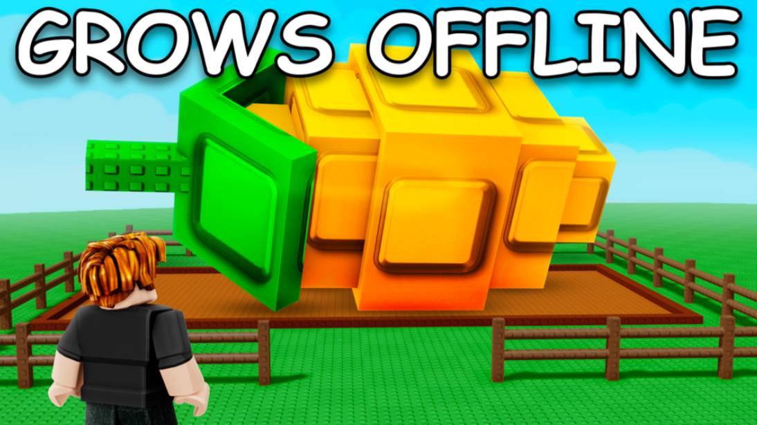 Осенний вайб обновление в Вырасти сад в роблоксе