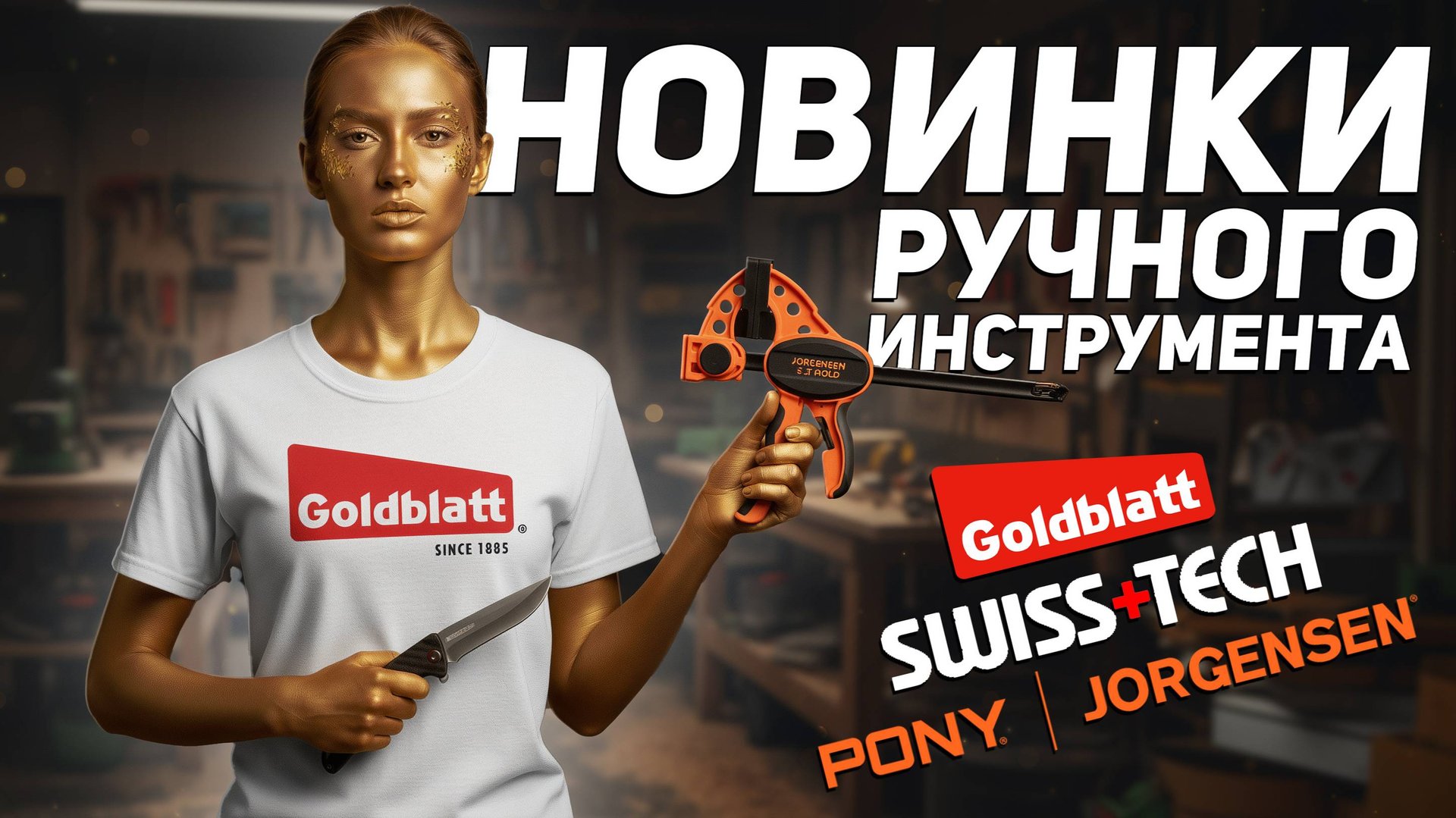 Новинки GOLDBLATT | PONY JORGENSEN | SWISS+TECH
