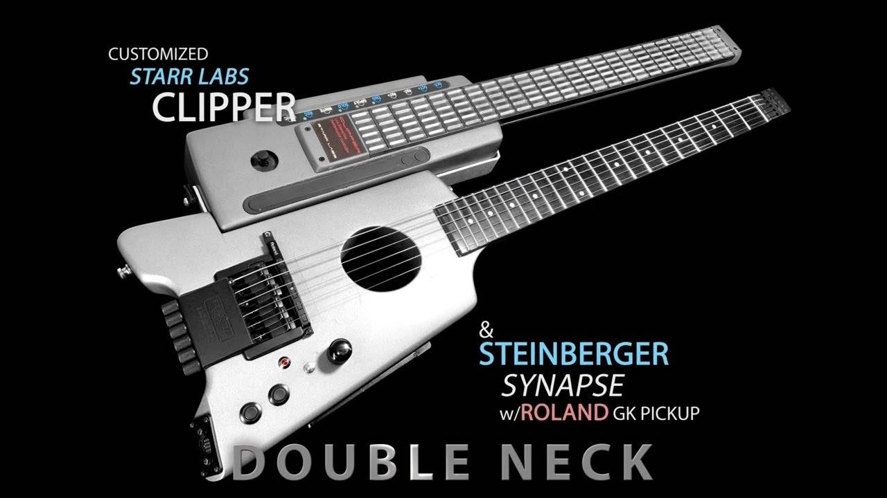 Starr Labs / Steinberger: Custom Double Neck with Roland Rig