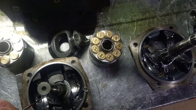 Последствия неграмотного ремонта гидронасоса ЮФЕЙ минипогрузчика АНТ 1000 Ковров-Гидравлика