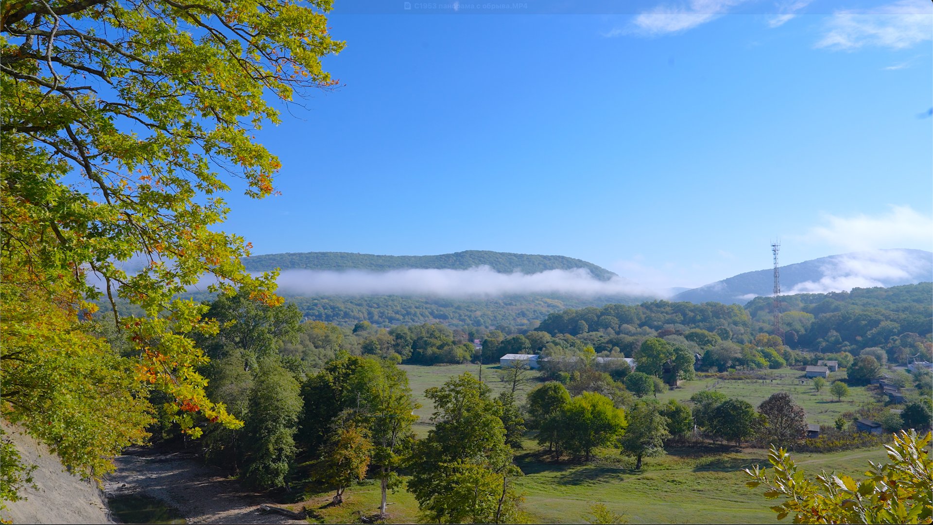 Смотровая площадка в станице Пятигорской города Горячий Ключ