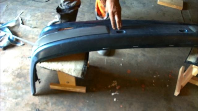 Ремонт бампера. Завершение.