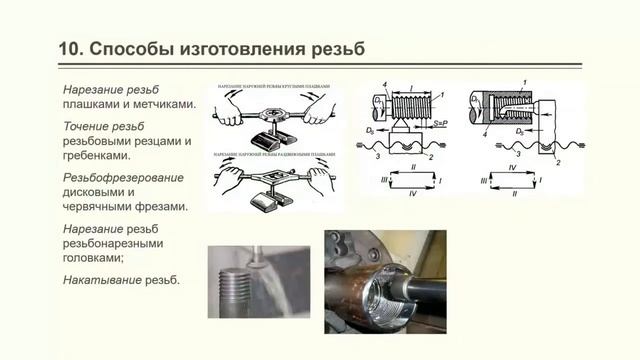 Резьбовые соединения