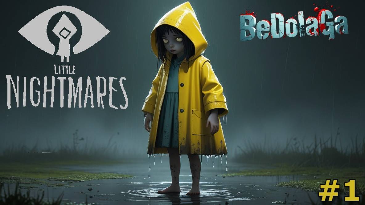 Little Nightmares 1 - ПОЛНОЕ ПРОХОЖДЕНИЕ [Игрофильм] | История Шестой и Тайна Лощины