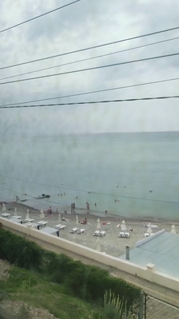 Подъезжаем к черному морю.
