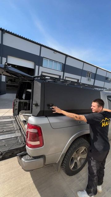 Кунг 3 двери на RAM с RAMBOX от HAL #hal4x4 #ram #rambox #кунг #canopy