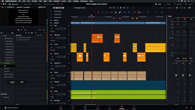 Запись озвучивания и ADR (Recording VO and ADR)