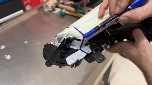 Установка переднего силового бампера BMS URBAN для Лексус 570 450 2016-2022