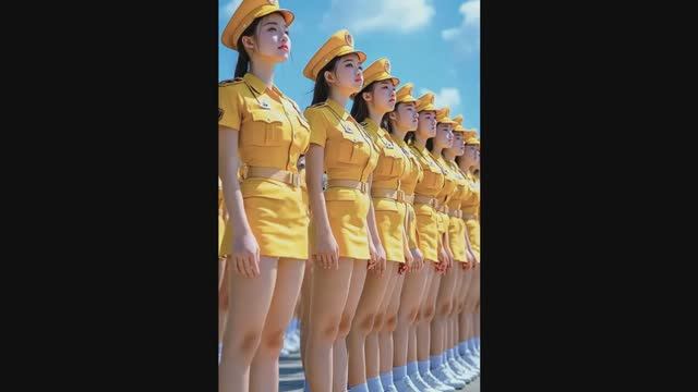 Очаровательная элегантность женской парадной формы