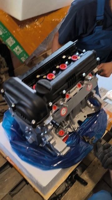 Замена двигателя G4FC 1.6 привезенного из Китая на Хендэ Солярис /  Hyundai Solaris