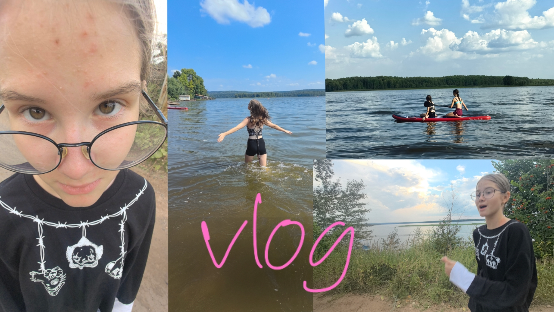 vlog с Настей на даче