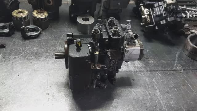 Негарантийный случай ремонта гидронасоса. Ковров Гидравлика