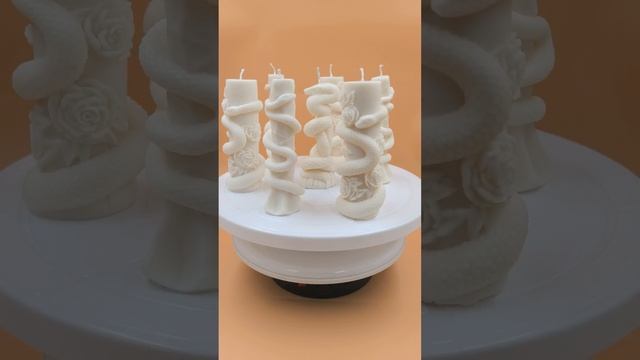 Свечи ручной работы ароматические змеи
