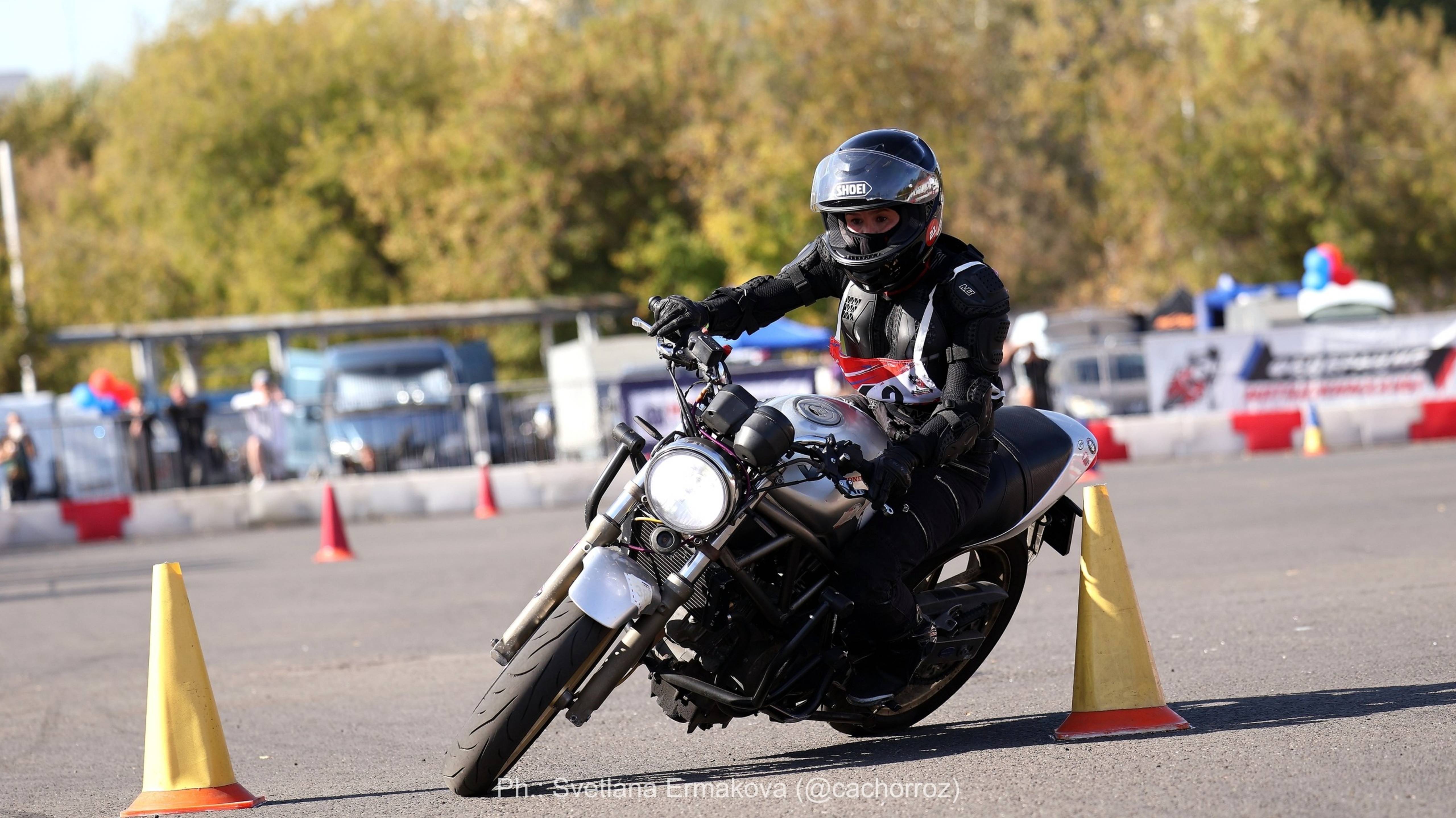 GGP online 5 этап, моя попытка номер 5 Liliia Ziladinova Honda VTR 250