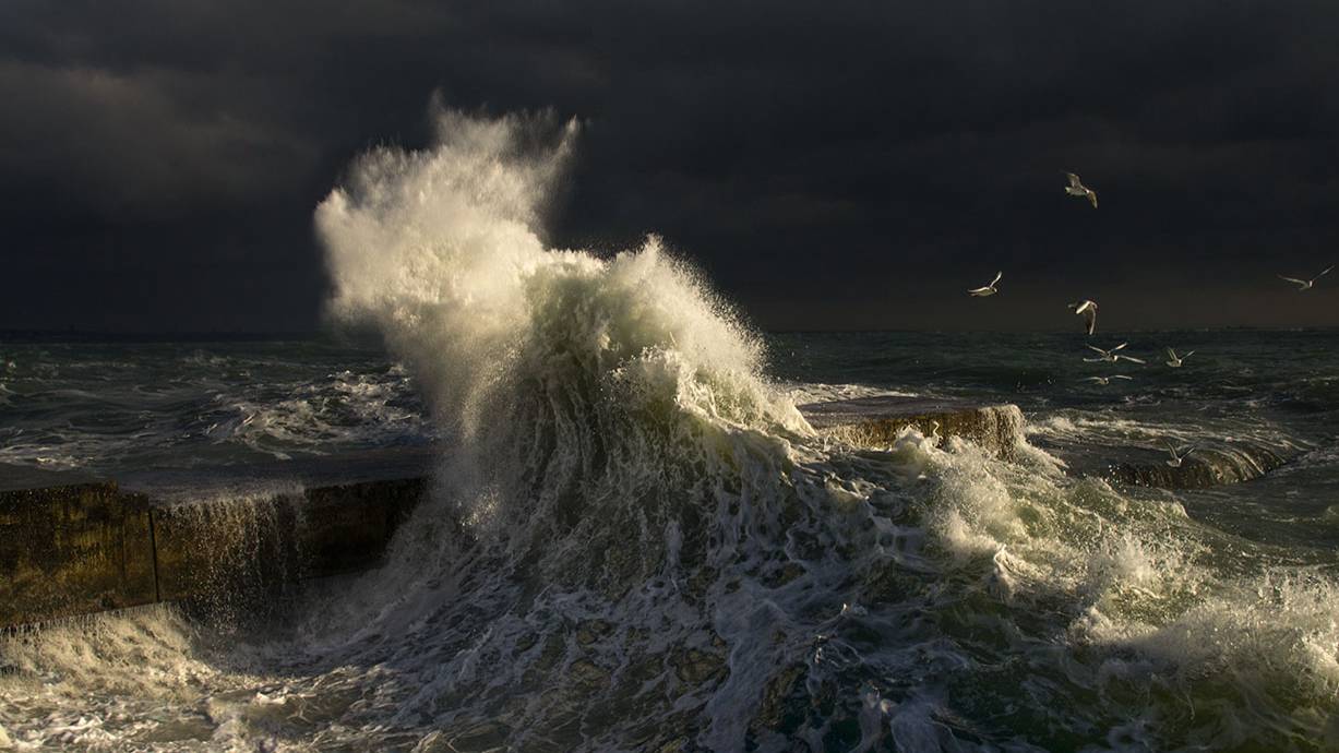 Осеннее настроение под Sivert Hoyem  Aim For The Heart  #siverthoyem #aimfortheheart  #музыка #море