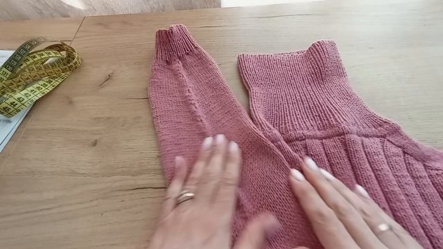 Свитер-водолазка спицами,реглан-погон, экспресс МК