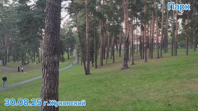 30.08.25 Жуковский Прогулка по парку День города