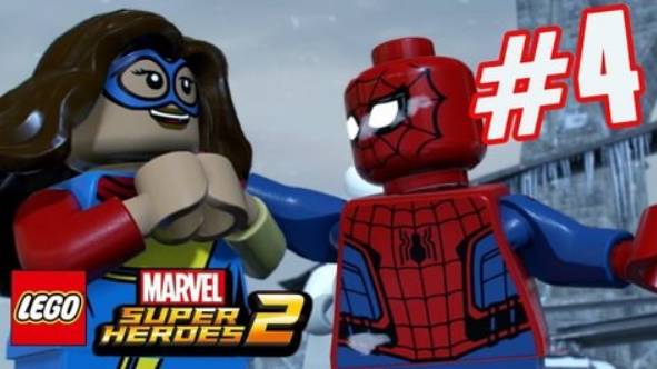 LEGO  Marvel Super Heroes 2  Прохождение - Часть 4 - ВАКАНДА ( без комментариев )