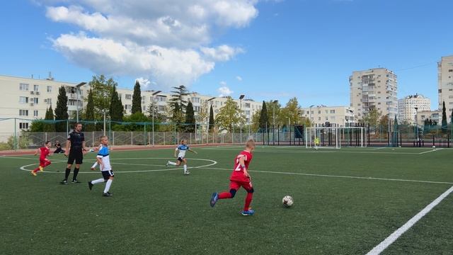 20.09.2025. ДЮФЛК 2017. ФК «Черноморец (белые)» (2017) – СШ №3 ФК Севастополь-2 2017. 1 тайм