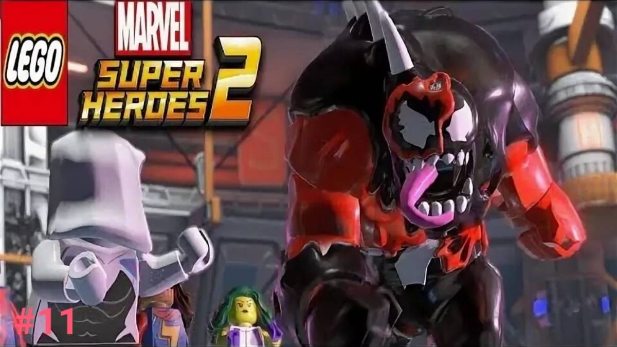 LEGO Marvel Super Heroes 2 Прохождение - Часть 11 -  Удивительные симбиоты ( без комментариев )