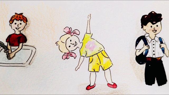 Рано вставать, рано в кровать / С Маршак / Стих о детях