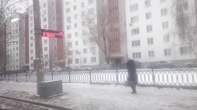 Казань из окна автобуса ROADCONTROL159