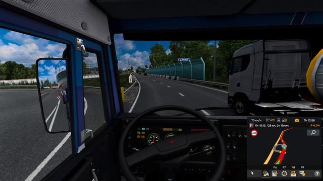 ETS2 Груз не прошел под мостом