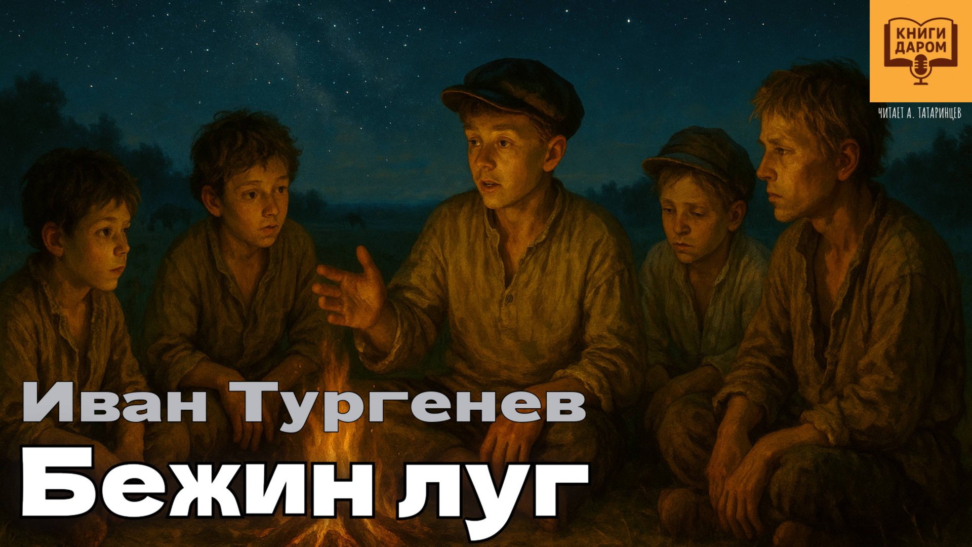 ИВАН ТУРГЕНЕВ. «БЕЖИН ЛУГ». КНИГИ ДАРОМ