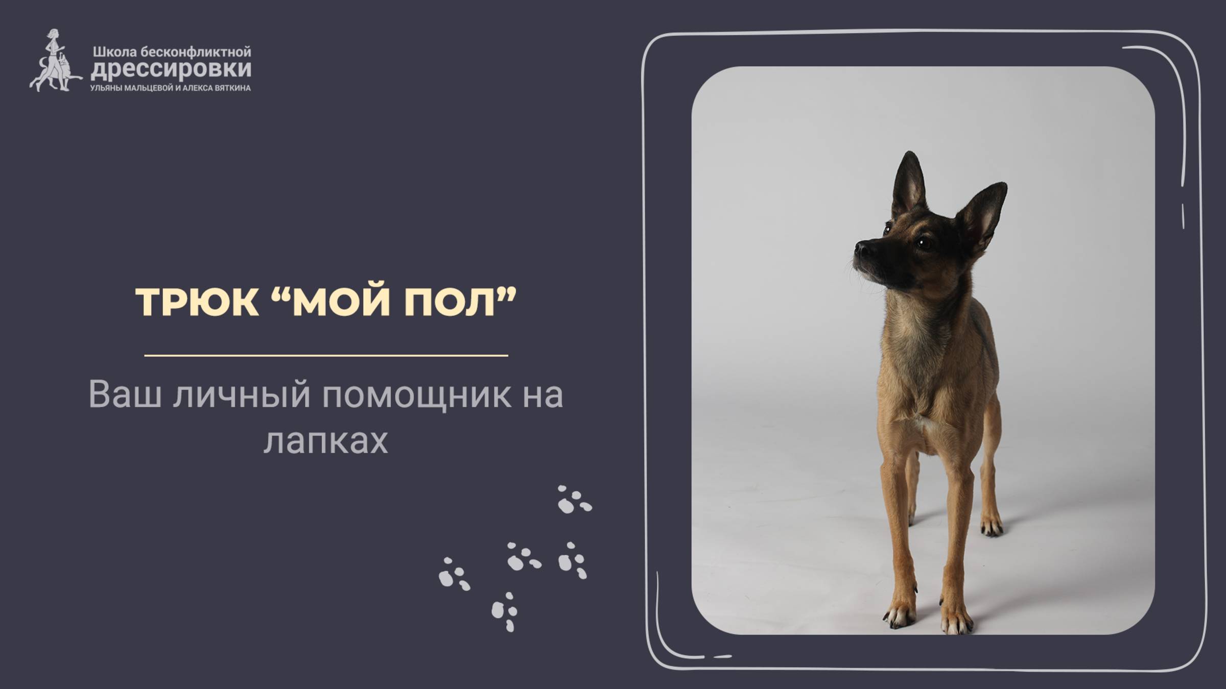 Трюк "Моем пол"