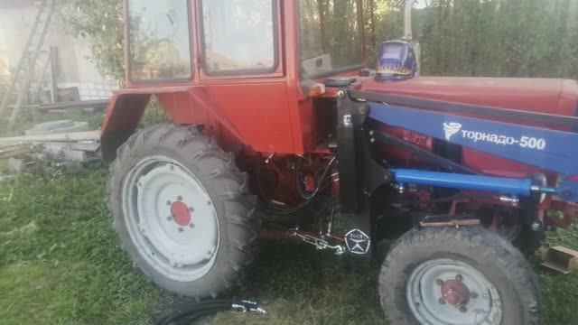 "Доработки до комфорта". Часть 1. (Рулевое для Т-25 на дозатор ФОМ вместо фуги Проставки на диски)