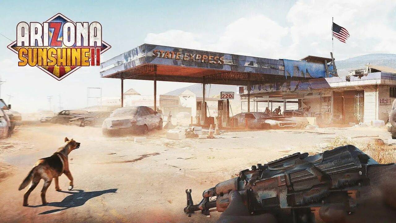 3)Arizona Sunshine2 (Солнечный свет Аризоны2 )Прохождение в VR 2 на PS 5