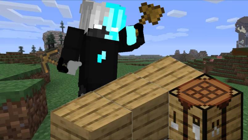 НАЧАЛ СТРОИТЬ ДОМ В МАЙНКРАФТЕ!!!