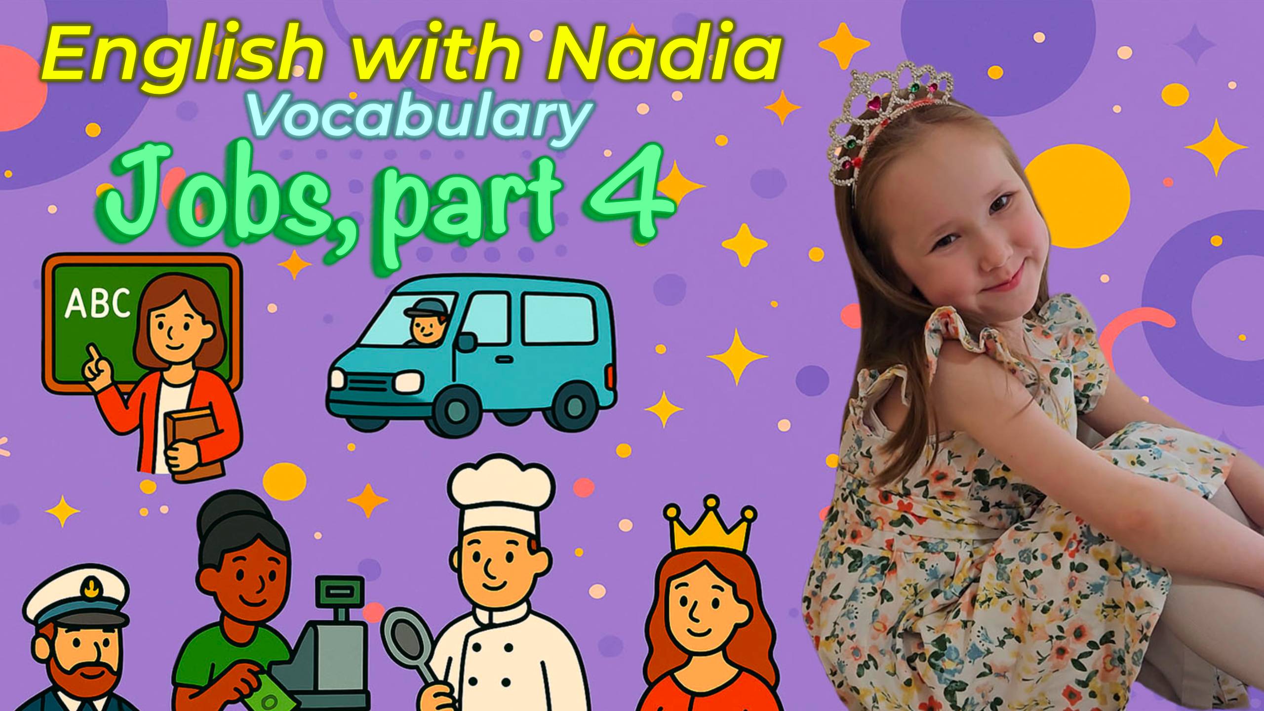 Jobs, Part 4 - Vocabulary Jobs / Профессии, часть 4 - Лексика "Профессии"