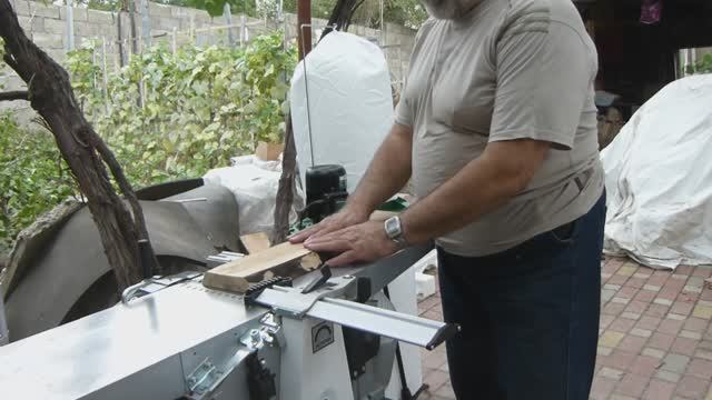 Фуговально-рейсмусовый станок FABTEC РТ-260. Начало работы