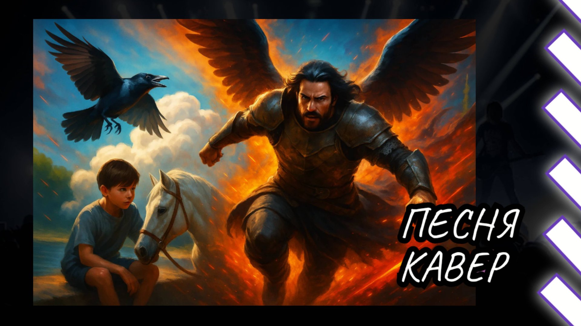 Баллада о чёрном вороне / Aura / Метал кавер песни