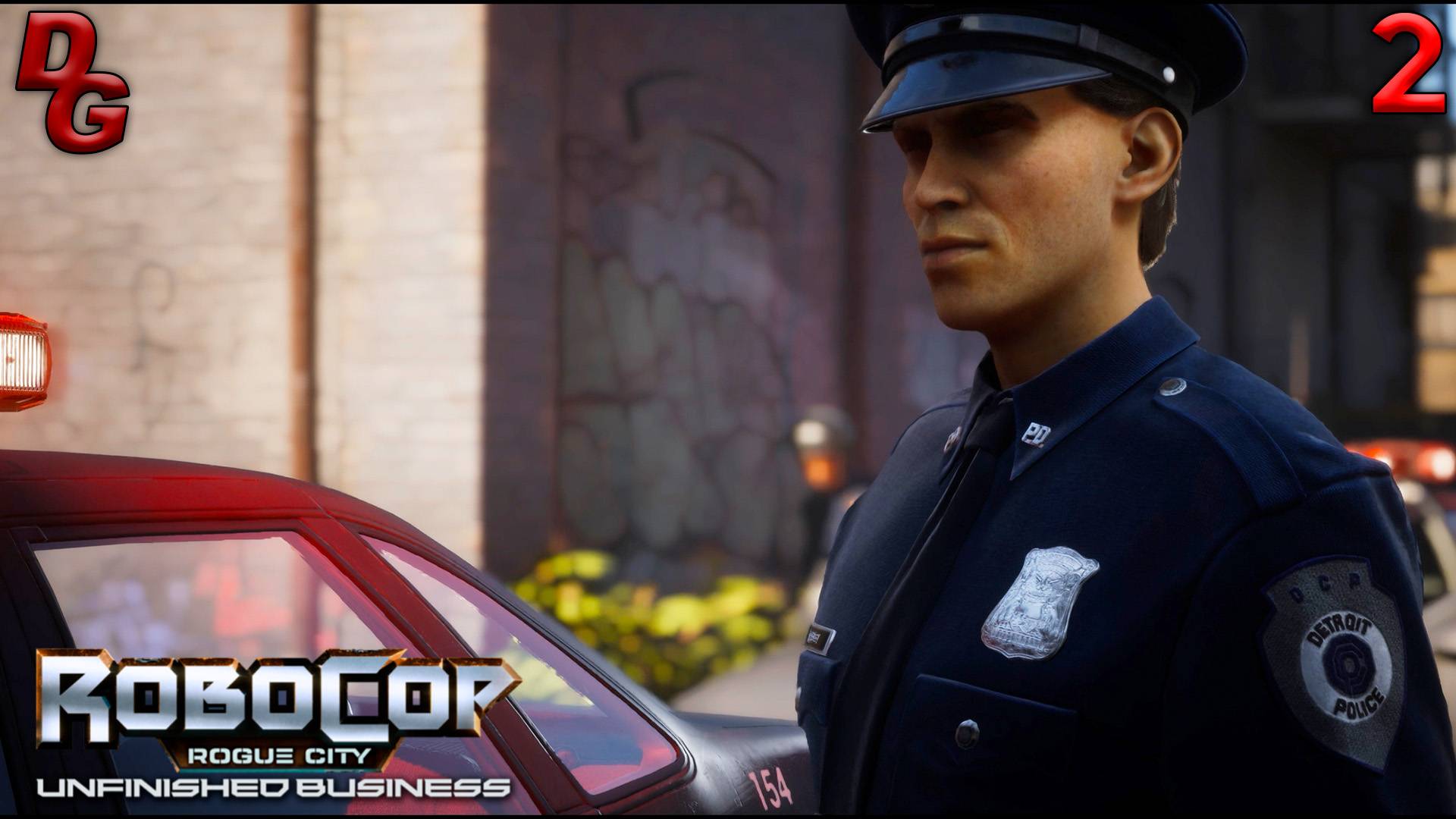 Robocop unfinished business // Часть 2 // Живой Алекс Мерфи в деле