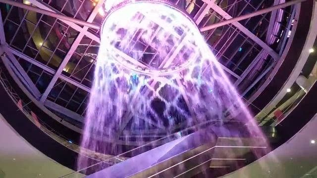 Фонтаный комплекс в ТЦ Каширская Плаза