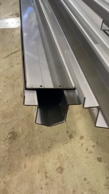 Водосточные желоба. Нержавеющая сталь.
