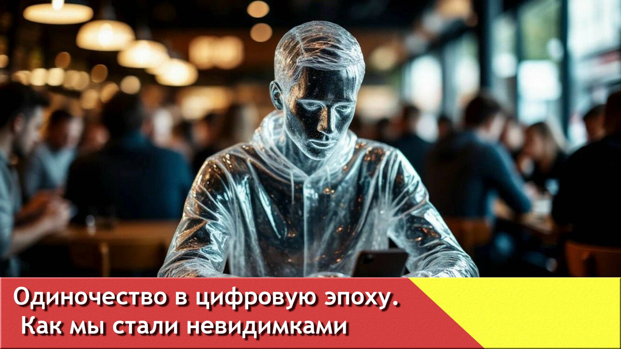 Одиночество в цифровую эпоху. Как мы стали невидимками