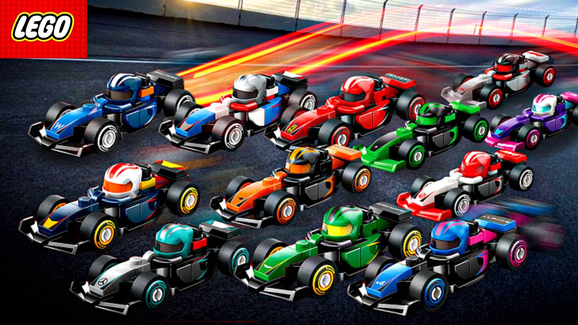 LEGO Minifigures 71049 Коллекционные гоночные автомобили F1