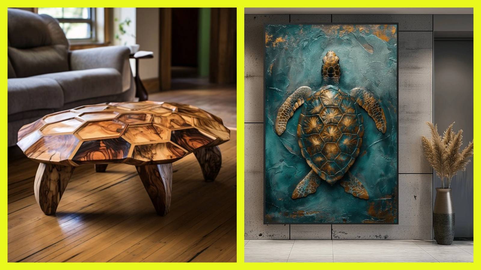 Черепаха в дизайне интерьера: символ мудрости, долголетия и стиля 🐢🏡