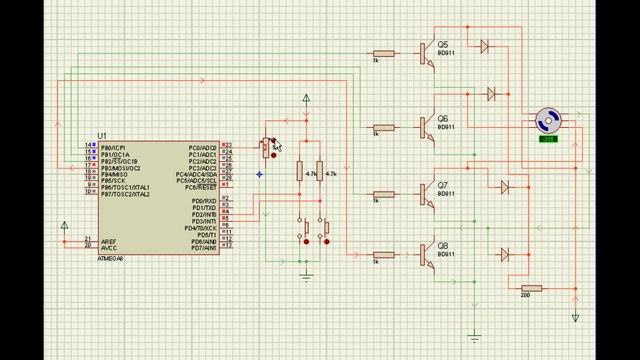 Подключение униполярного шагового двигателя